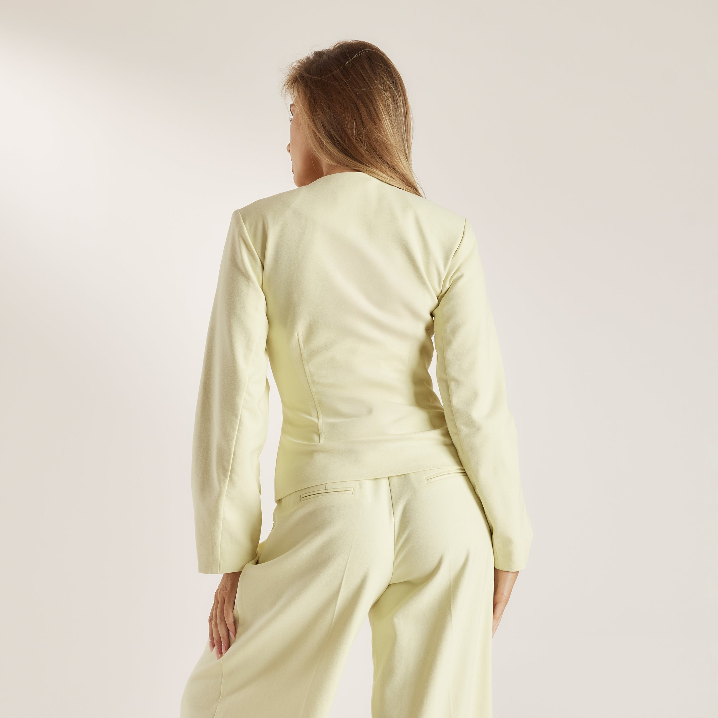 Structured Jacket - Buttermilk